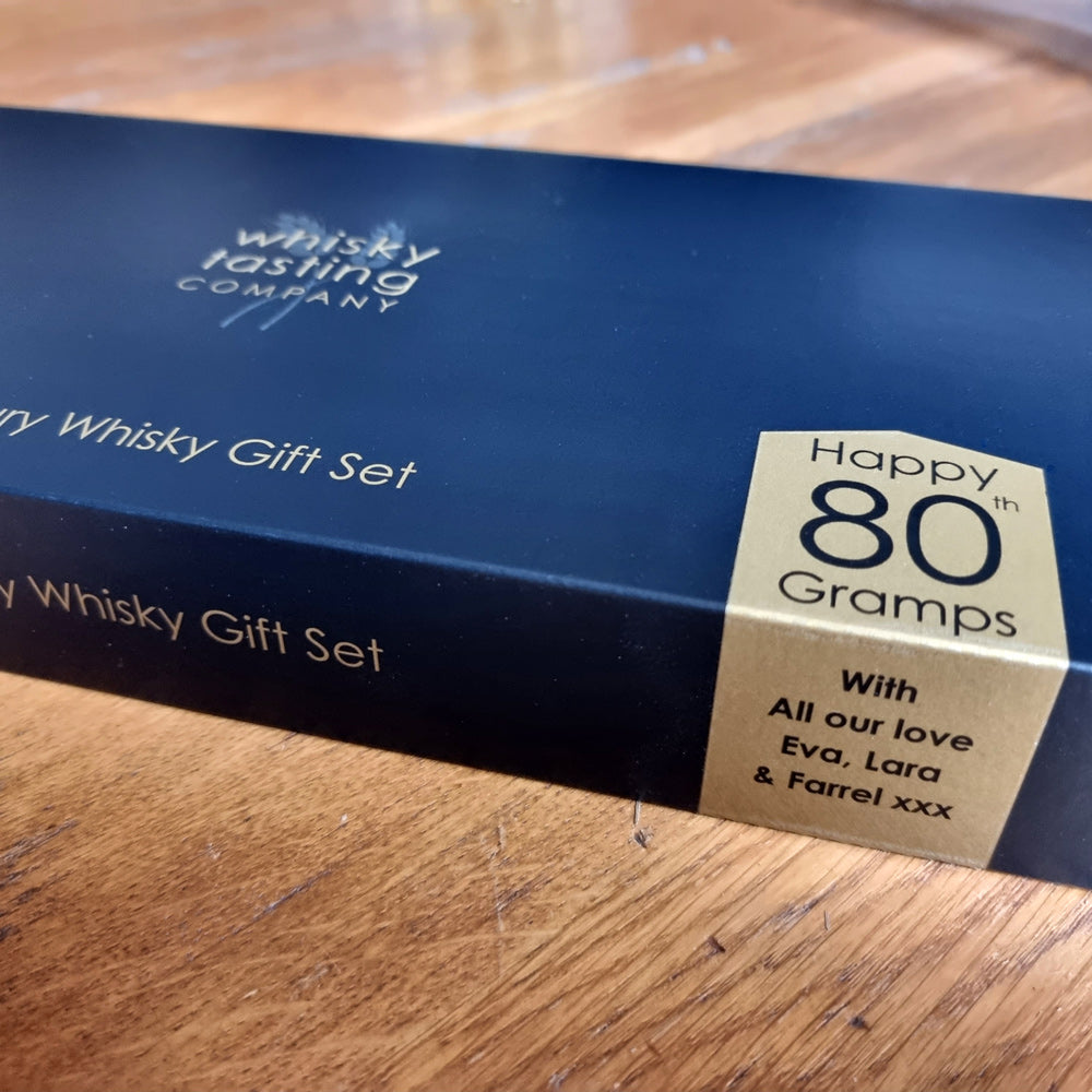 Whisky of the World 80th Birthday Gift Set – Whisky Tasting Co