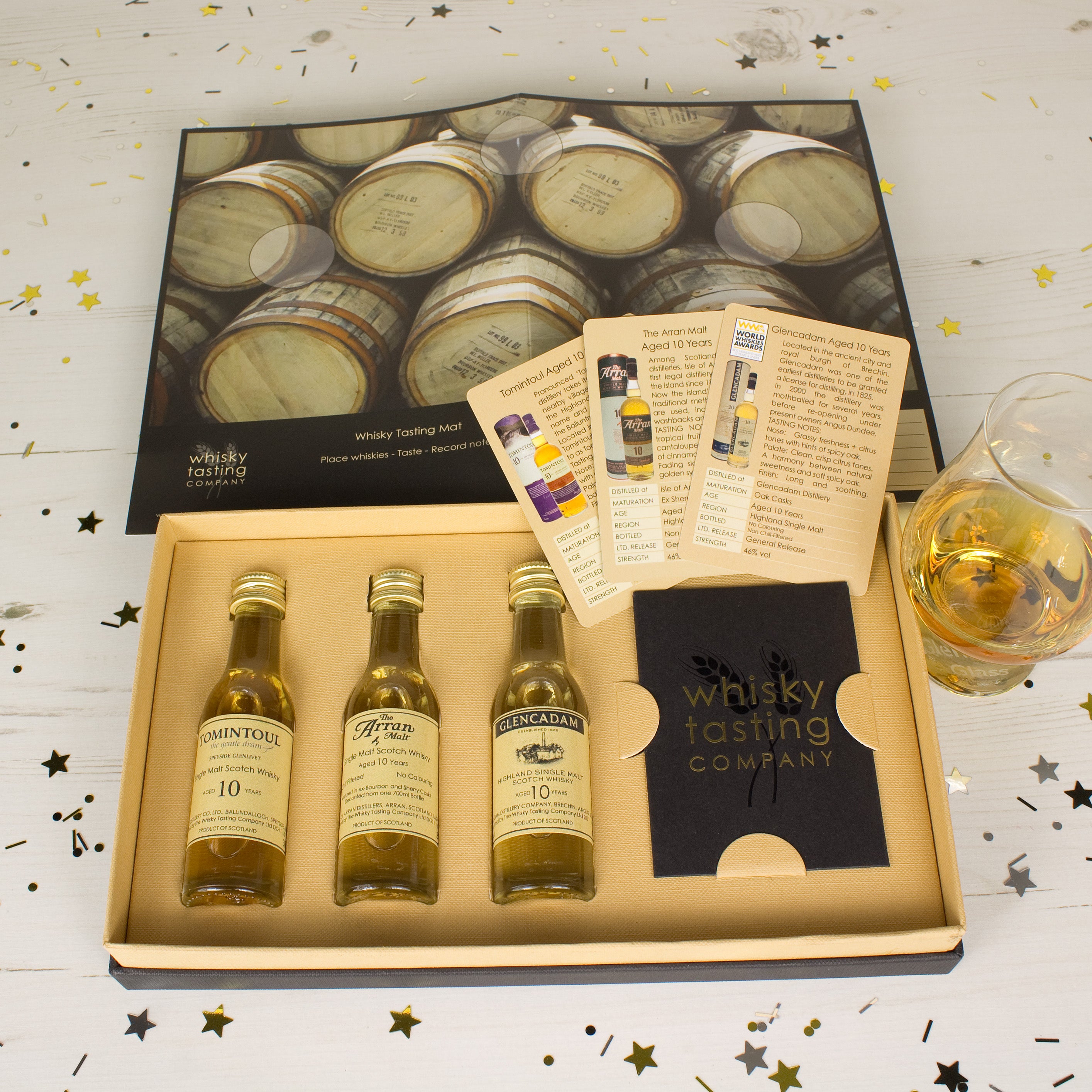 Personalised 3-BOTTLE SINGLE MALT WHISKY GIFT SET – Whisky Tasting Co